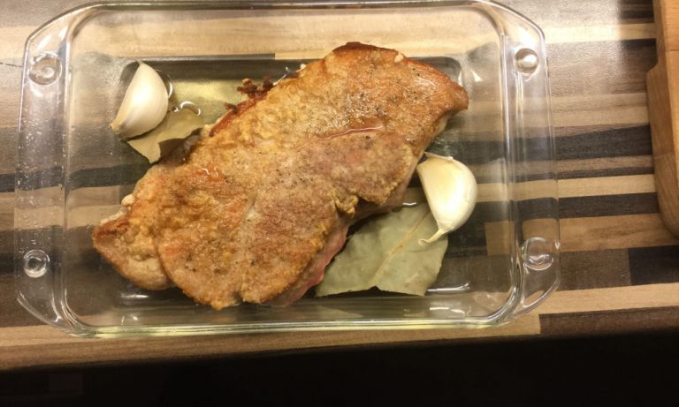 Hamlap of karbonade uit de oven - Culinette - De lekkerste recepten.